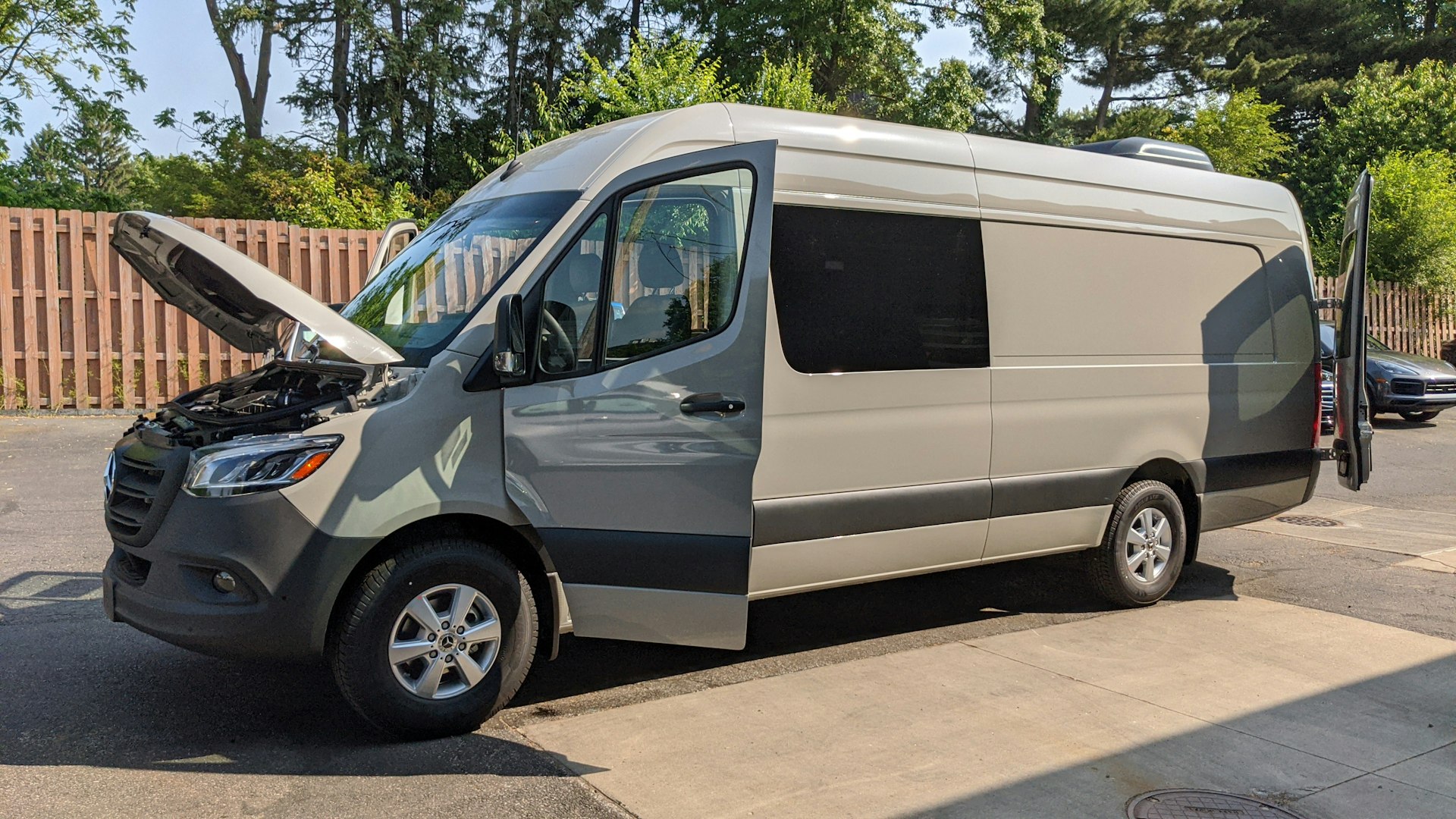 Mercedes Sprinter Cargo Interior